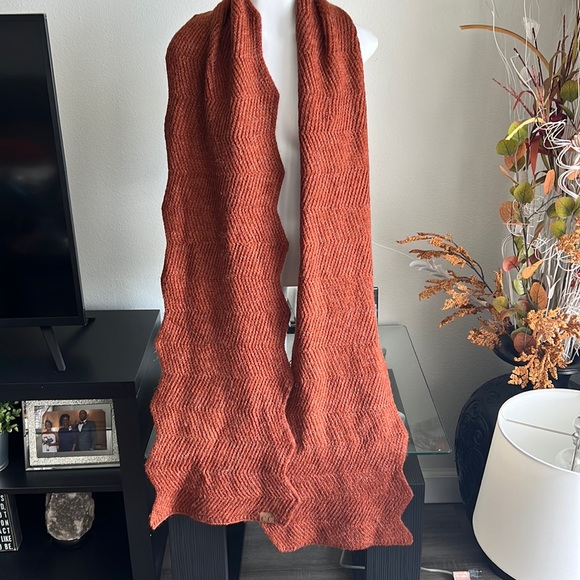 C.C | Accessories | Cc Long Scarf Rust Color | Poshmark
